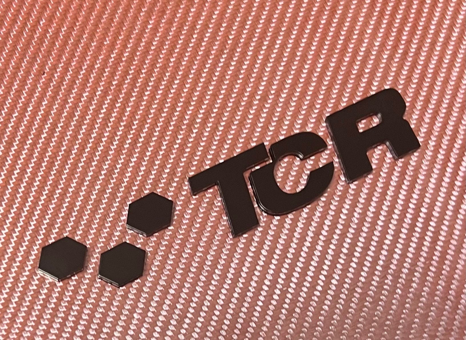 VW Golf GTI Tcr Emblem Logo - Etsy