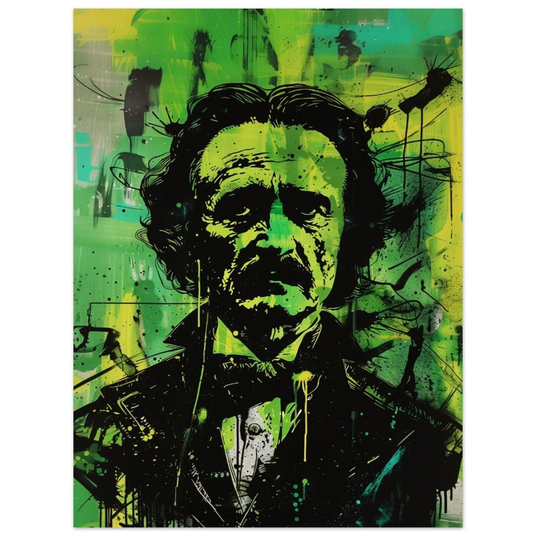 Edgar Allan Poe Poster - Etsy
