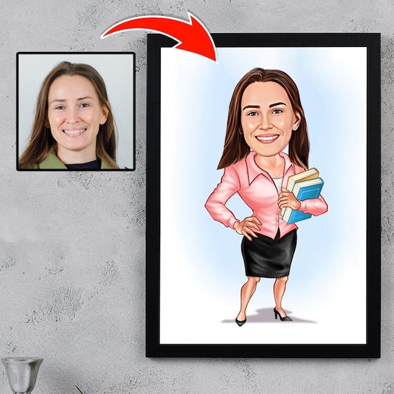 Lustige Lehrer Cartoons Karikatur Vom Foto Lehrer (cju338) ♥