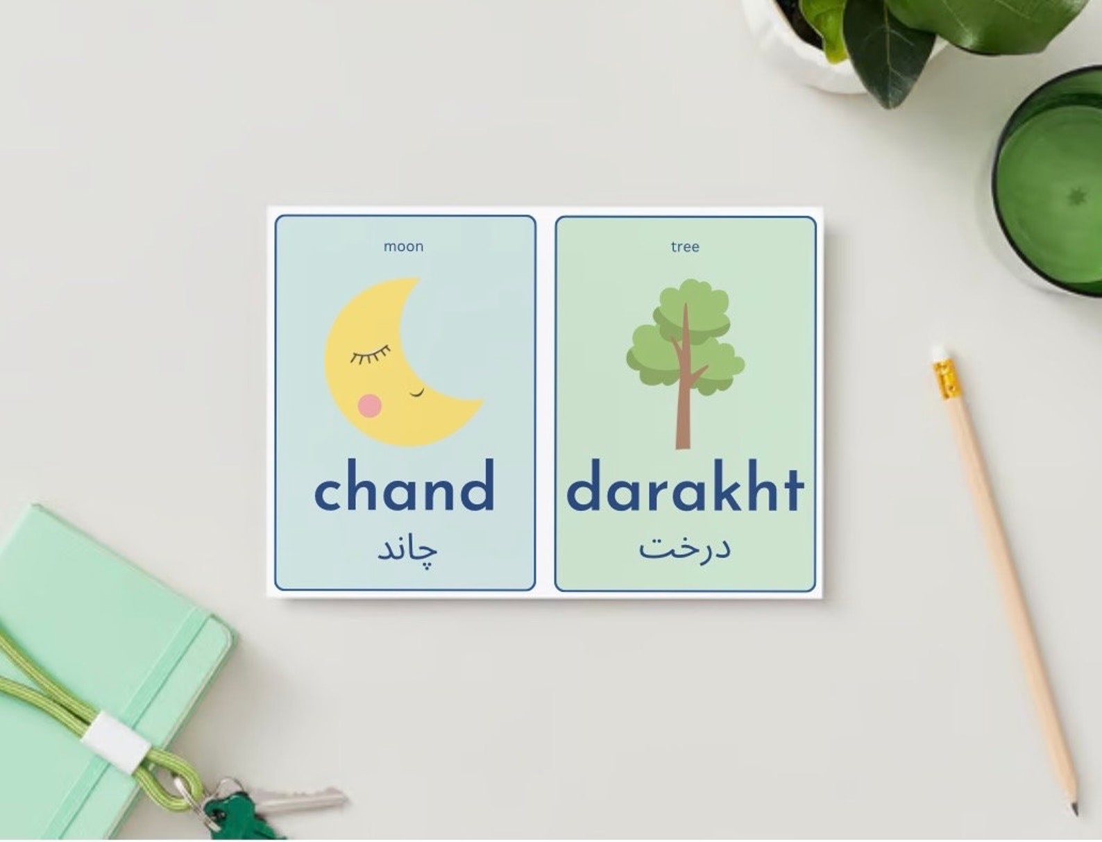 26 Urdu Flashcards Digital Copy - Etsy