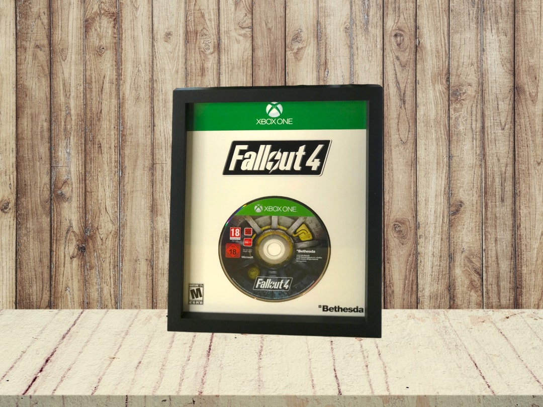 Fallout 4 Xbox One Original Disc Framed Artwork Custom Made Perfect ...