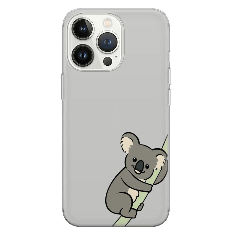 Koala Phone Case Zoo Baby Cover for Pixel 7 6A, iPhone 14 13 12 Pro 11 ...