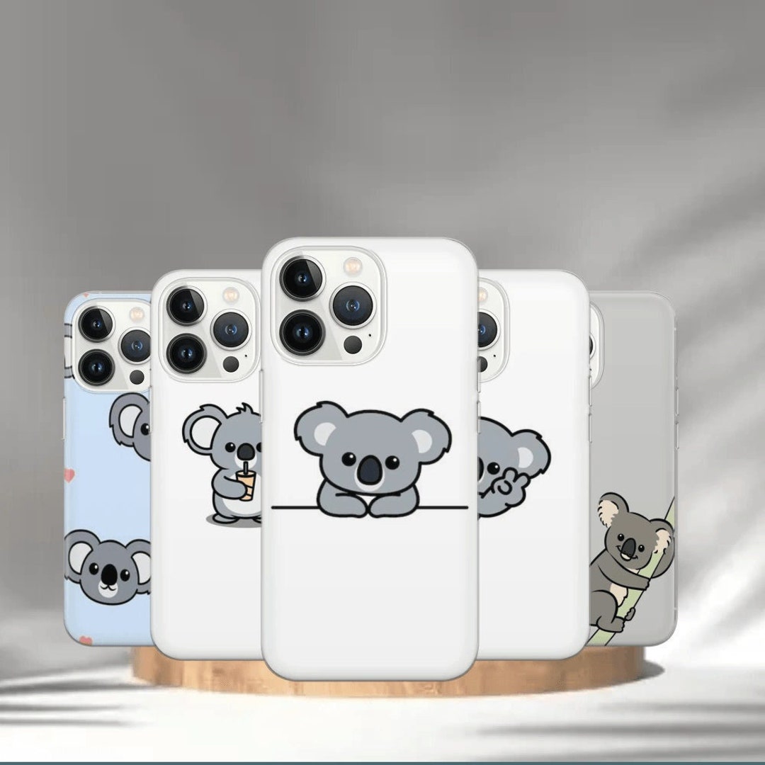 Koala Phone Case Zoo Baby Cover for Pixel 7 6A, iPhone 14 13 12 Pro 11 ...