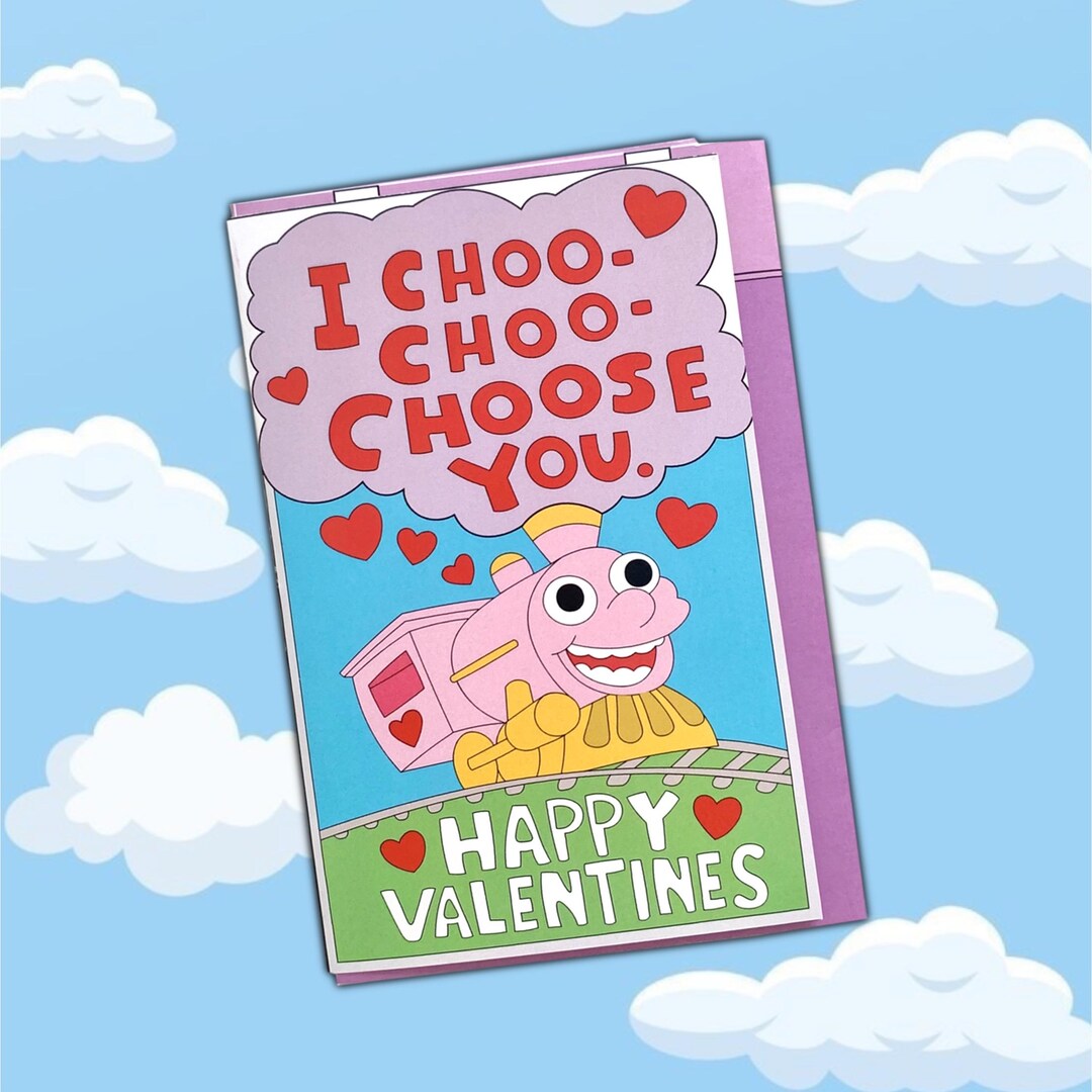 I Choo Choo Choose You Anniversary Greeting Card B GRADE , Marry Me, I ...