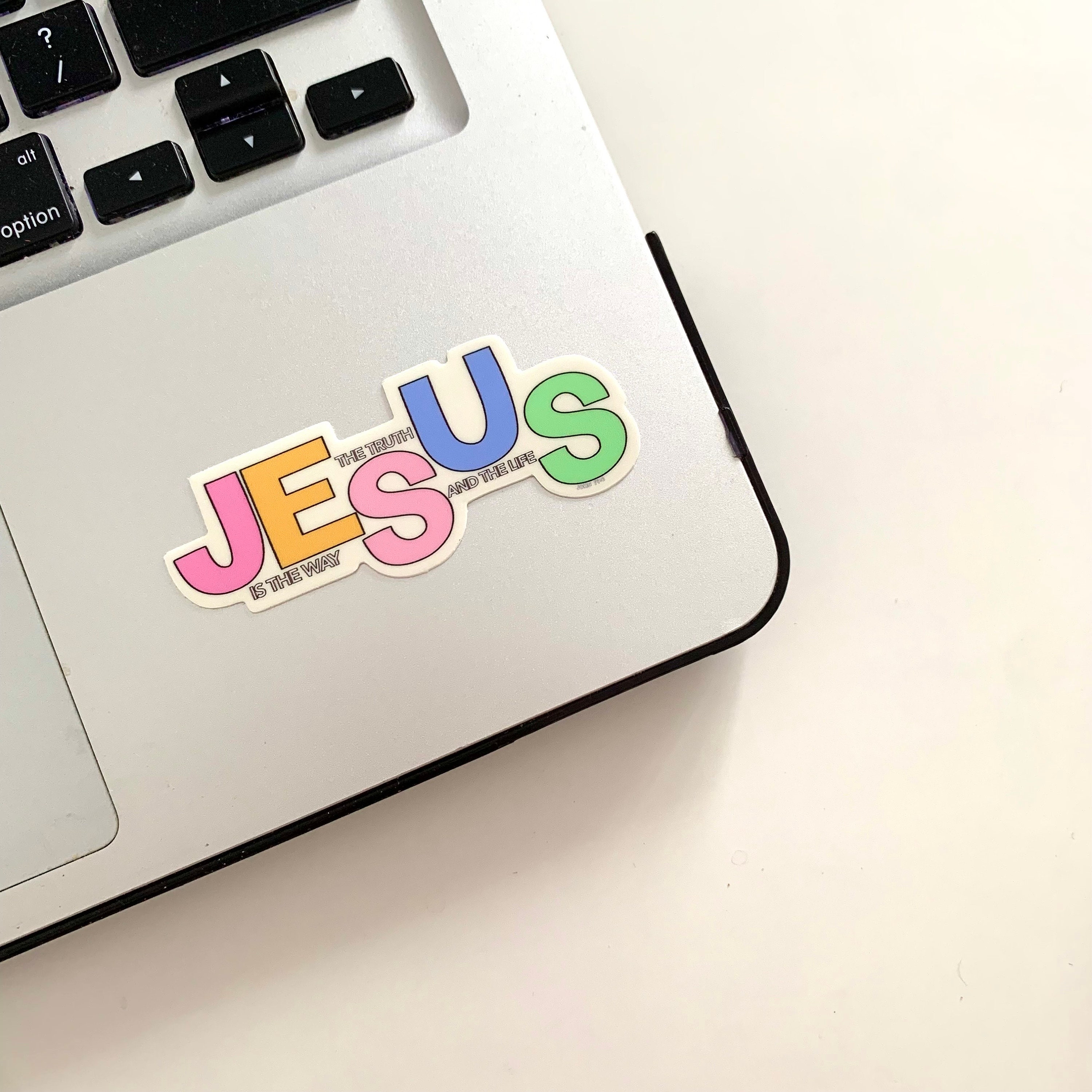 Jesus is the Way Sticker, Christian Sticker - Etsy