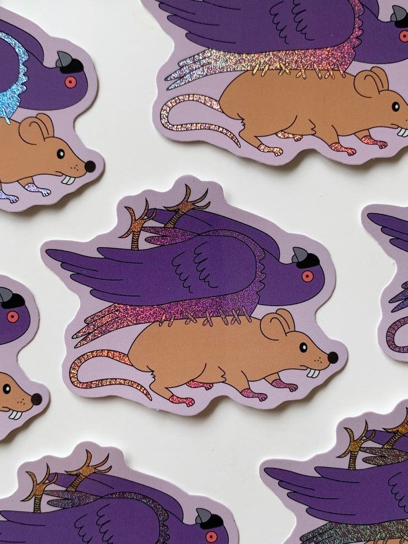 The Simpsons Fans Sticker Funny Rat Pigeon Surgery Sticker - Etsy