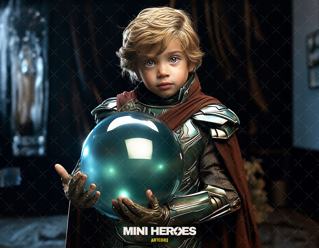 Mysterio Digital Overlay, Photoshop Overlay, Mini Superhero Backdrop ...