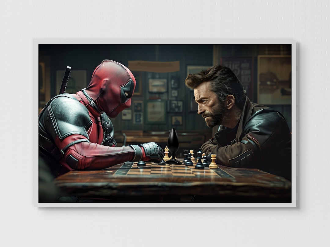 Deadpool Vs Wolverine Digital Overlay, Photoshop Overlay, Movie Hero ...