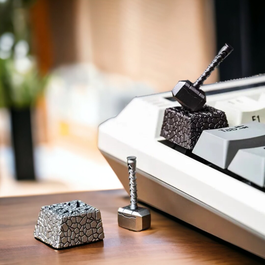 Artisan Hammer Keycaps Keycap Keycap Set Resin Keycap Keycap - Etsy