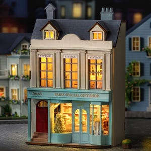 Exquisite Wooden 3D Puzzle Cottage - Handcrafted Mini Home Garden ...