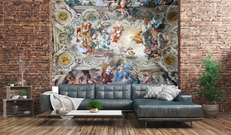 Renaissance Art Wallpaper | Palazzo Barberini in Rome | Fresco Art ...