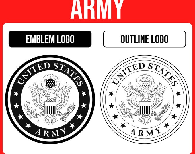 Army Logo - Etsy