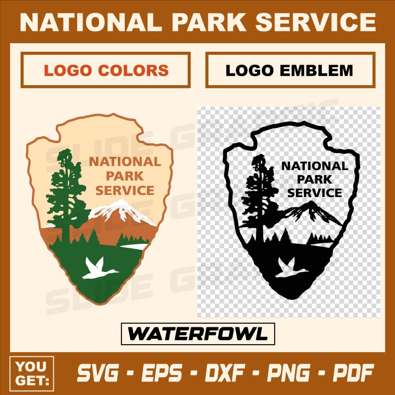 Waterfowl National Park Service Logo Wildlife, Emblem and Color Logos ...