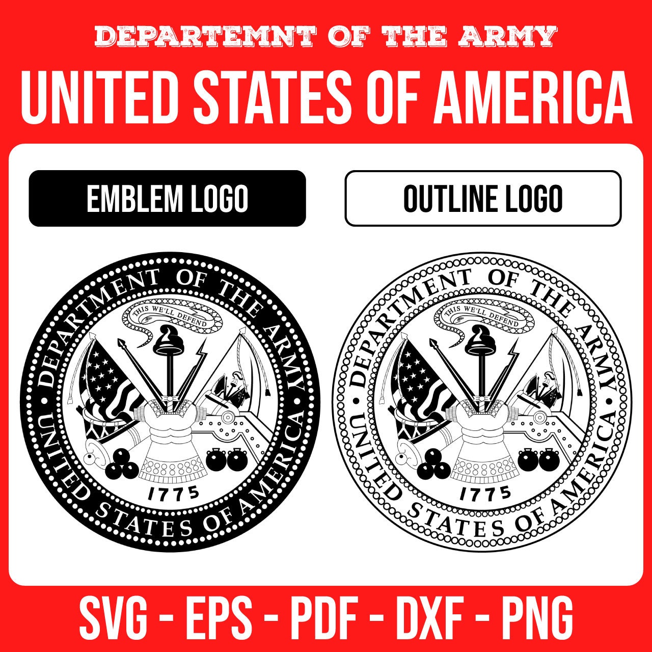 Black Usmc Logo