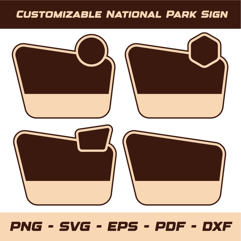 Editable National Park Signs, National Park Gifts, Customizable ...