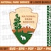 Personalized National Park Service Logos Bundle, 16 Symbols National ...