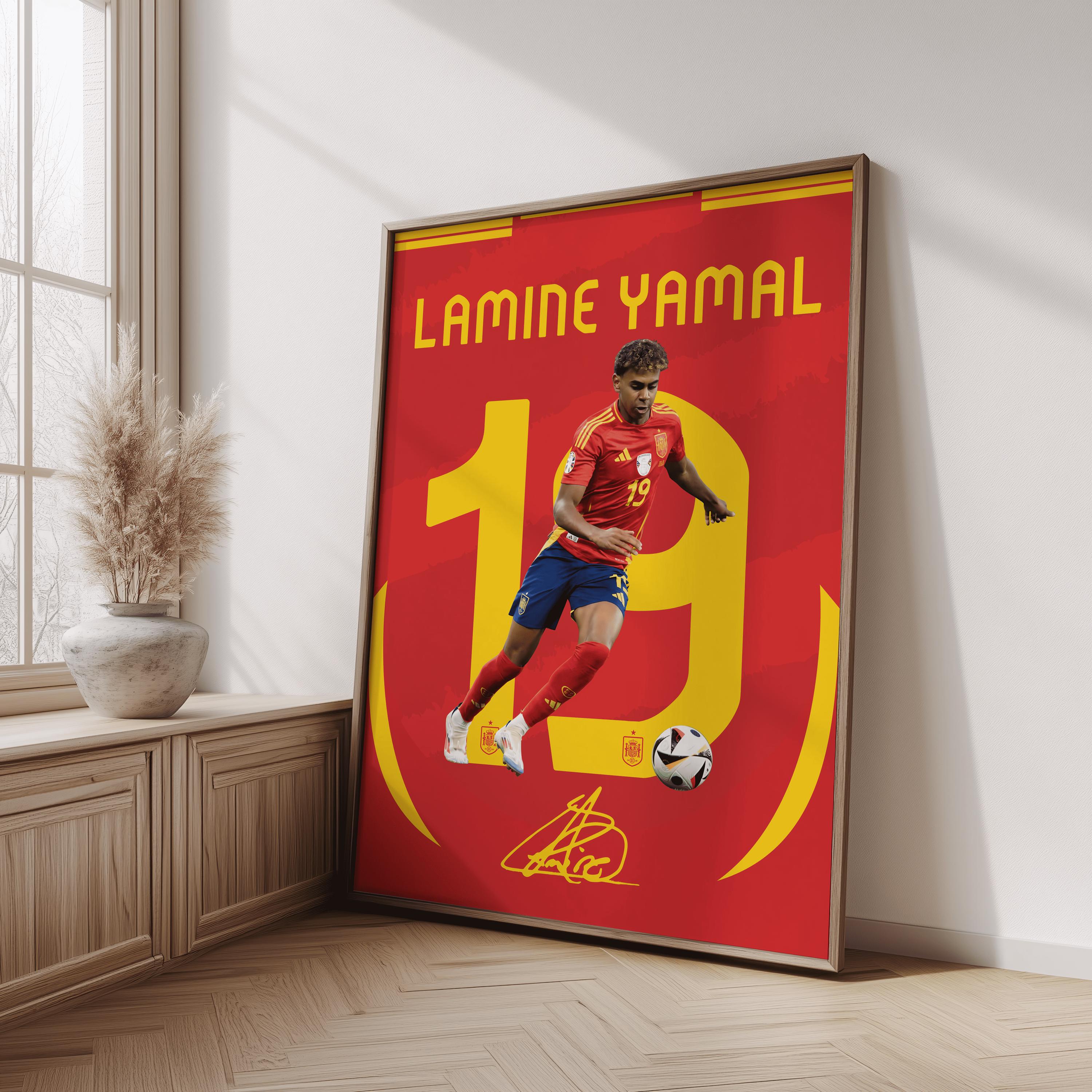 6 Printable Football Stars Posters, Ronaldo Messi Mbappe Halaand M ...