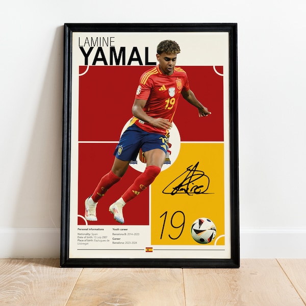 Lamine Yamal Stickers - Etsy