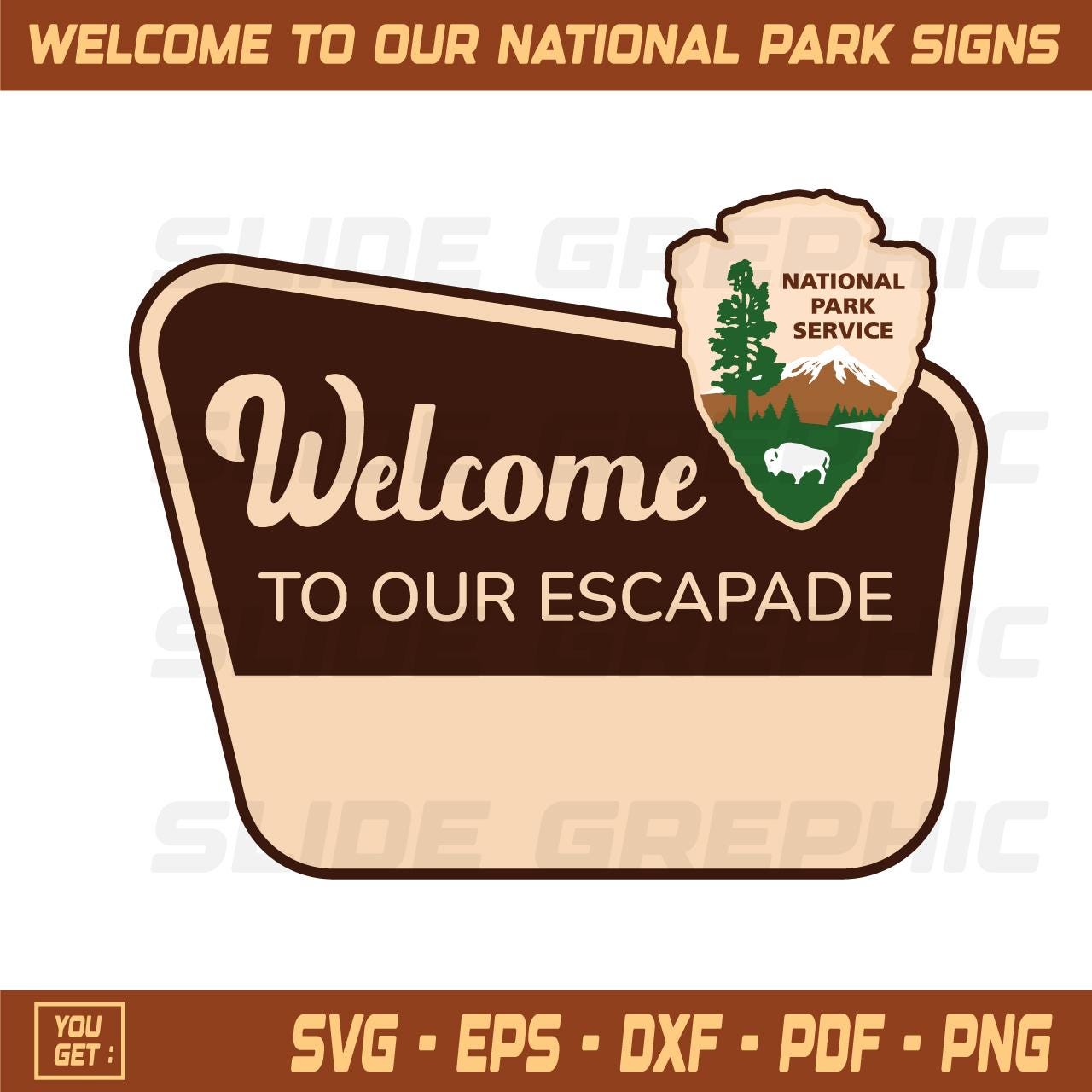 Editable National Park Signs, National Park Gifts, Welcome to Our ...