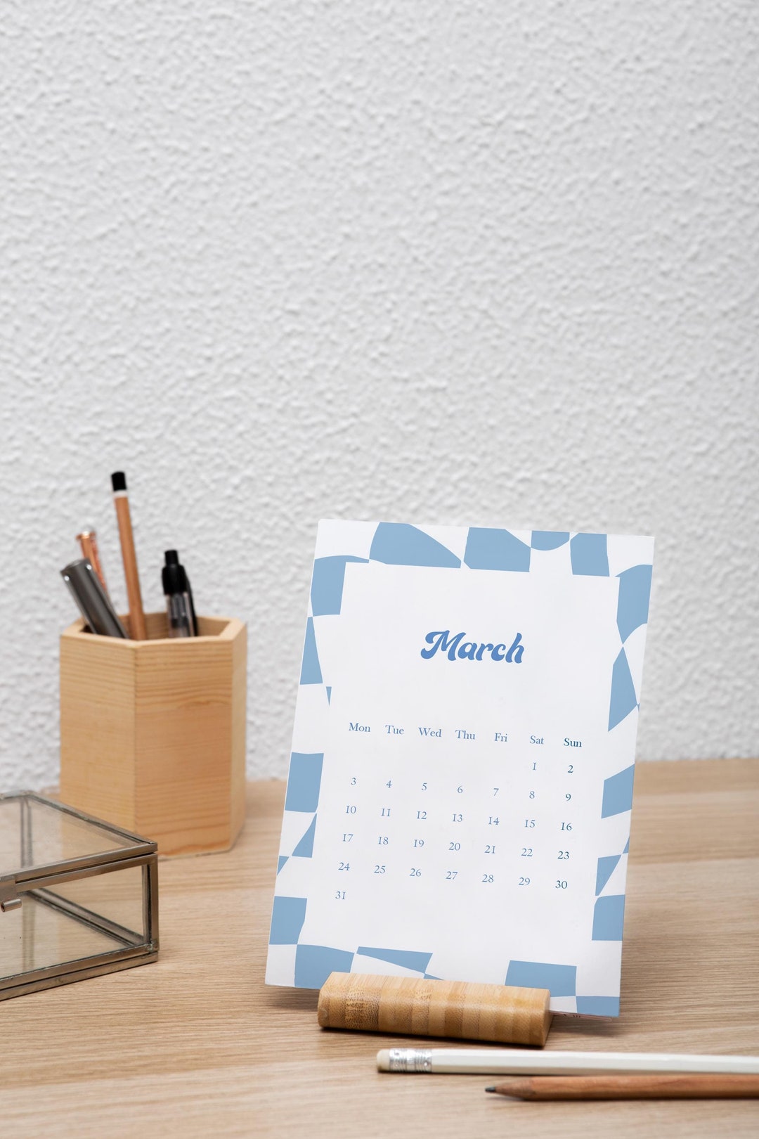 2025 Desktop Calendar Y2K Vintage Style – Retro Aesthetic Planner With ...