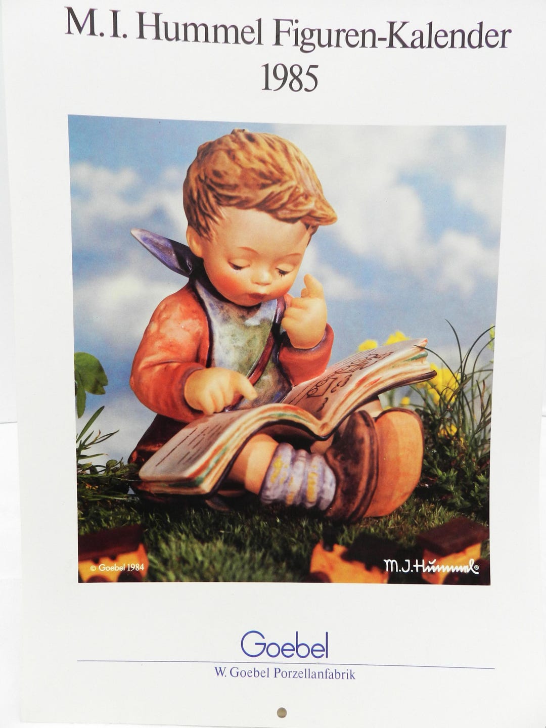 M. I. Hummel Figure Calendar 1985 Collector's Item, New Never Used - Etsy