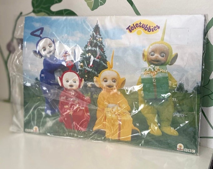 1996 TELETUBBIES Picture Advent Calendar - Etsy