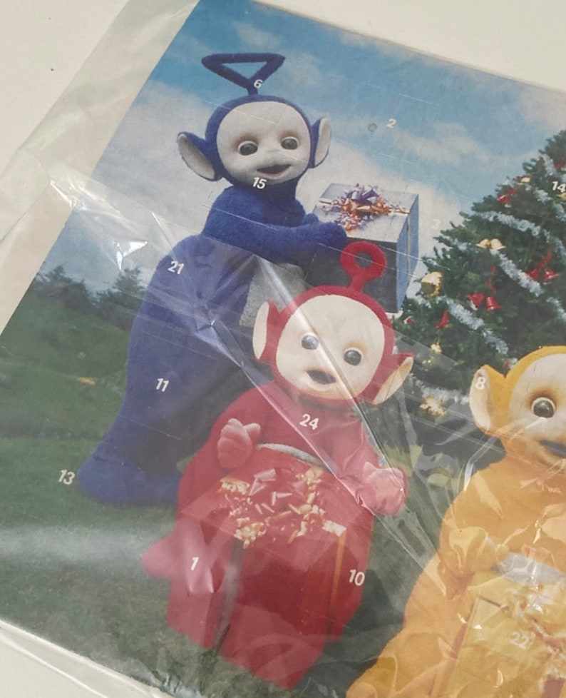 1996 TELETUBBIES Picture Advent Calendar - Etsy