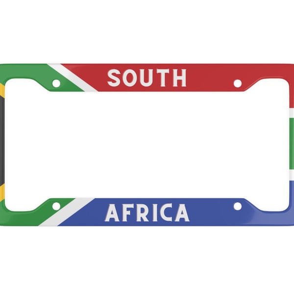Africa License Plate Frame - Etsy