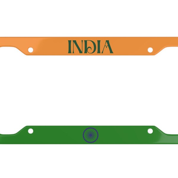 Indian License Plate Frame - Etsy