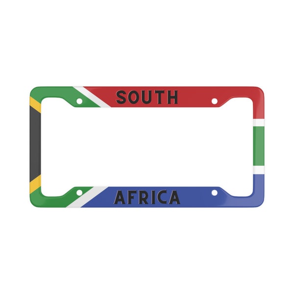 Africa License Plate Frame - Etsy
