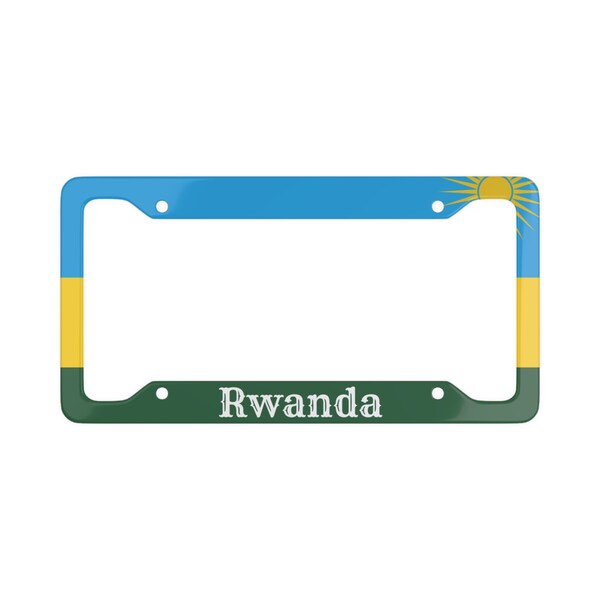 Africa License Plate Frame - Etsy