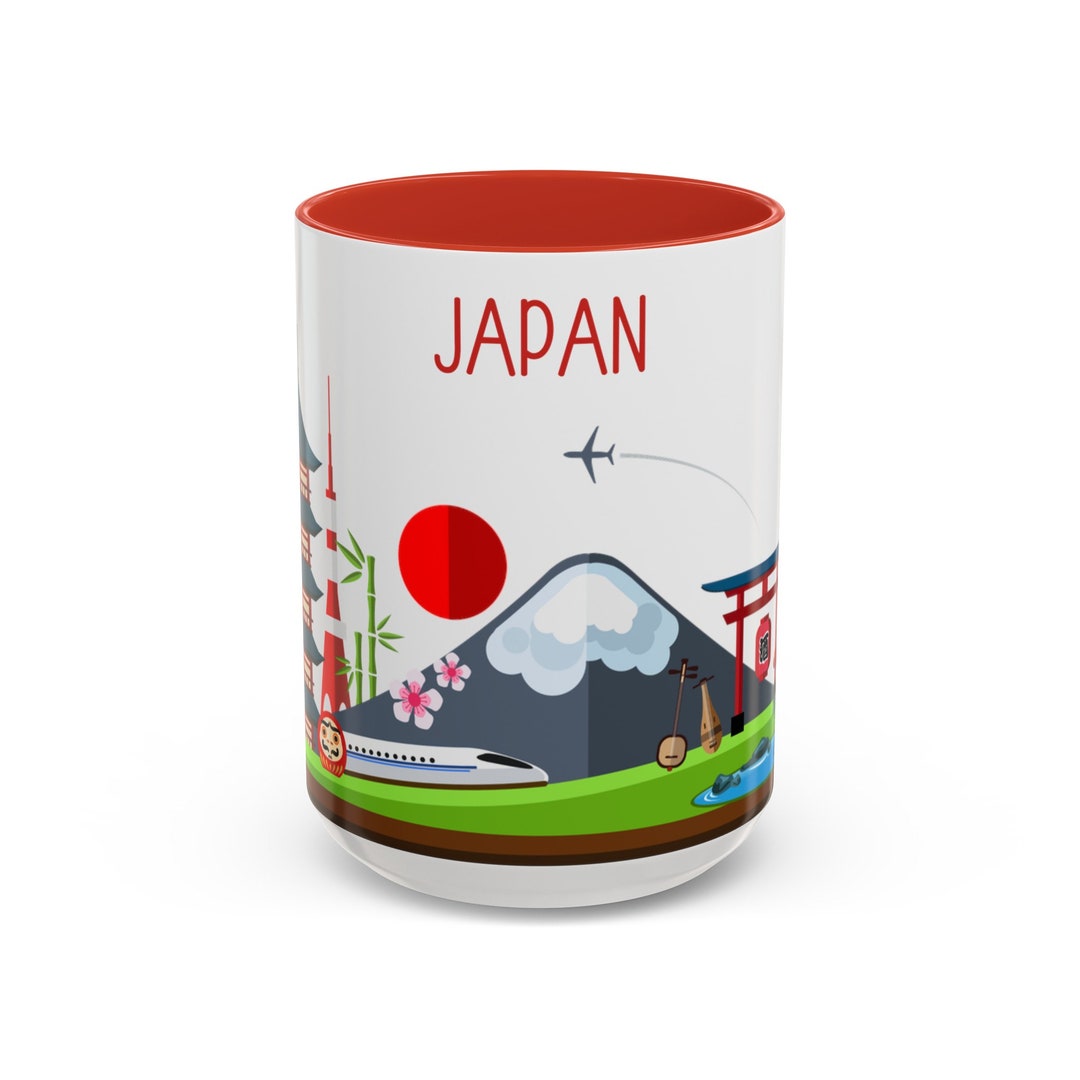 Japan Souvenir Coffee Mug, Japan Trip, I Love Japan Mug, Japan Memory ...