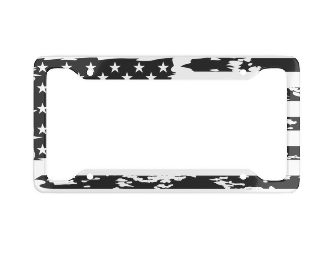 US Flag Car Accessory, American License Plate Frame Gift, Personalized ...