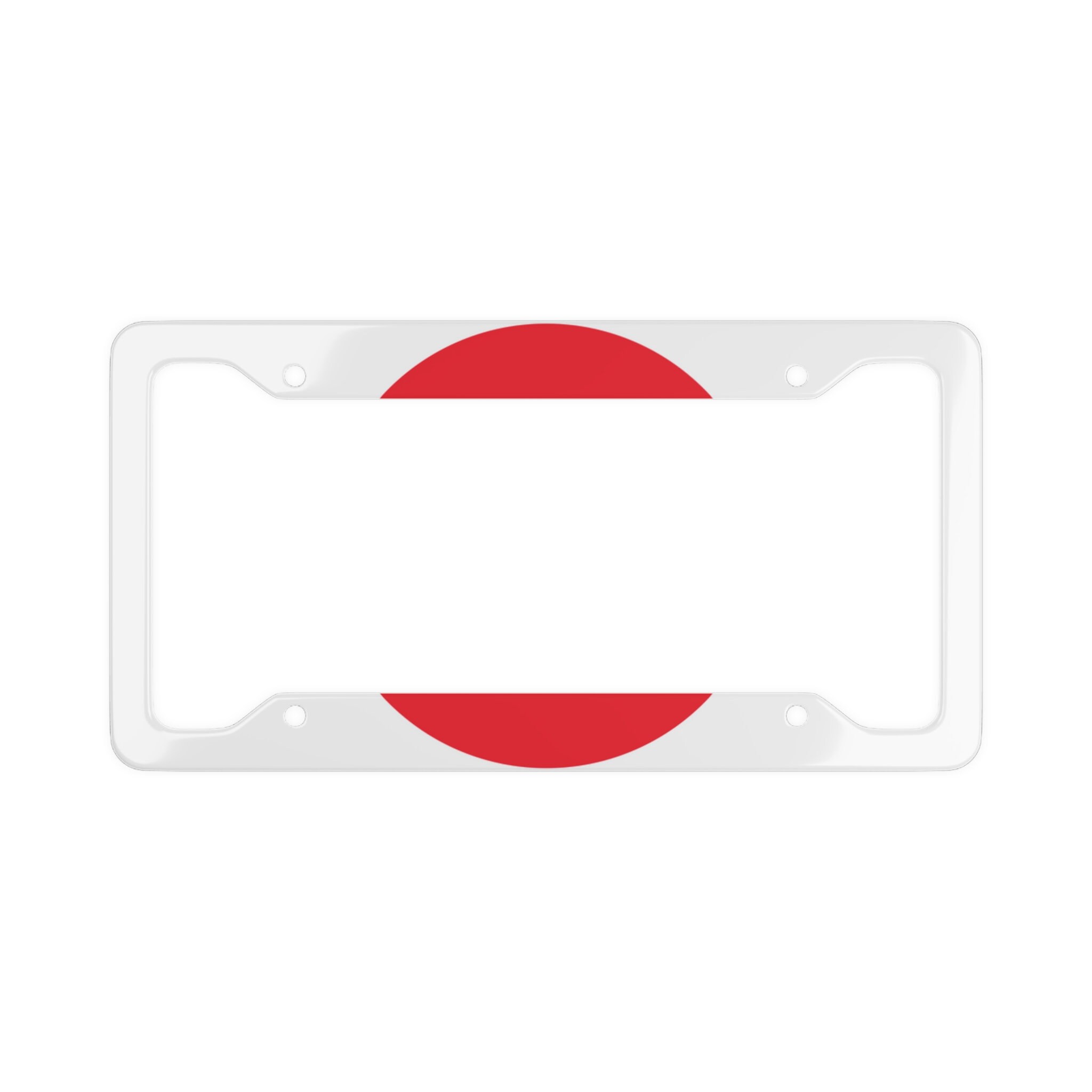 Japan Personalized License Plate Frame, Japan Flag Custom Car Plate, JP ...