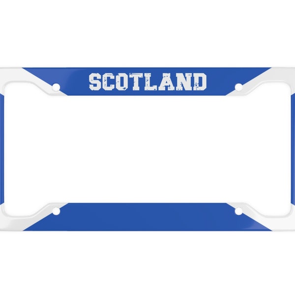 Scottish Car Plate - Etsy