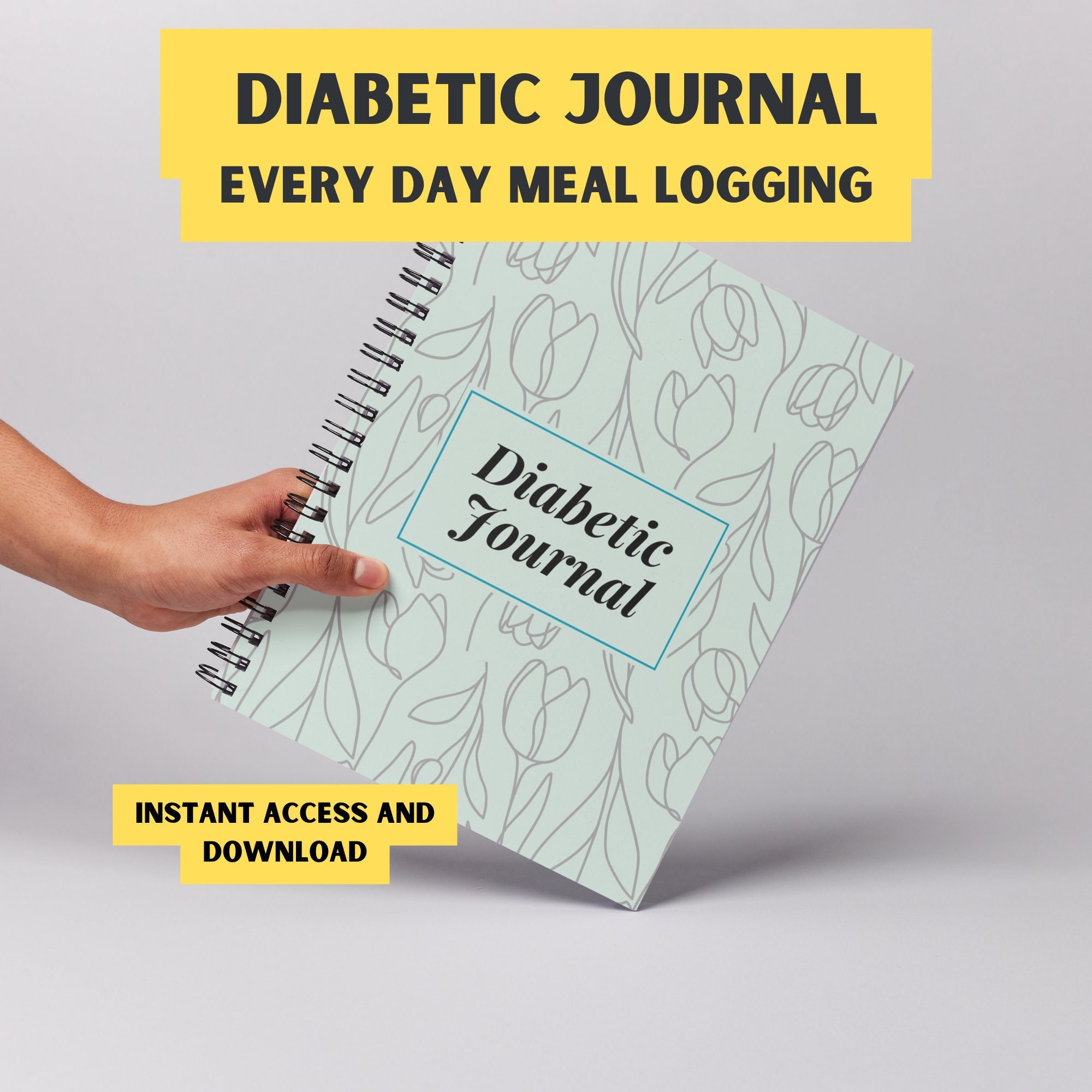 Diabetic Journal | Diabetic Food Log | Diabetic Food List | Diabetic ...