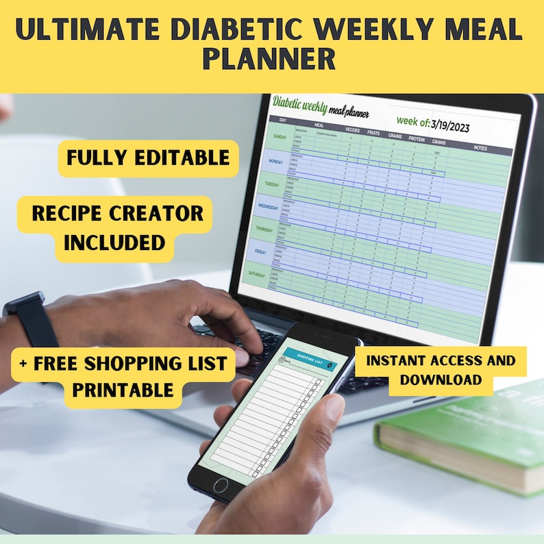 Ultimate Diabetic Weekly Meal Plan | Diabetic Food List | Diabetic Food ...