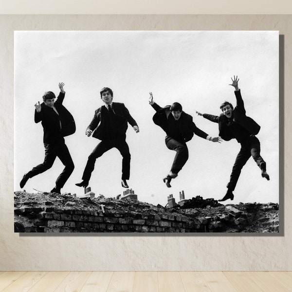 Beatles Painting - Etsy