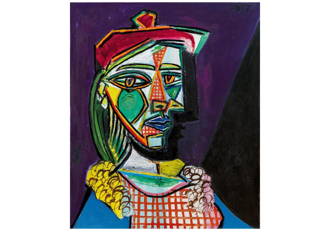 Picasso (crying Woman) Paintings, Picasso (crying Woman) Canvas Print ...