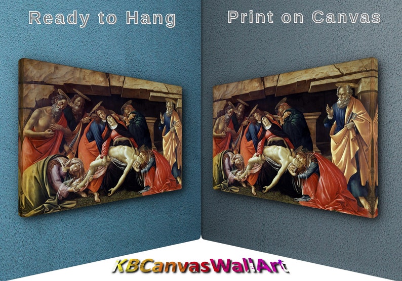 Sandro Botticelli (after Jesus) Canvas Prints, Sandro Botticelli Canvas ...