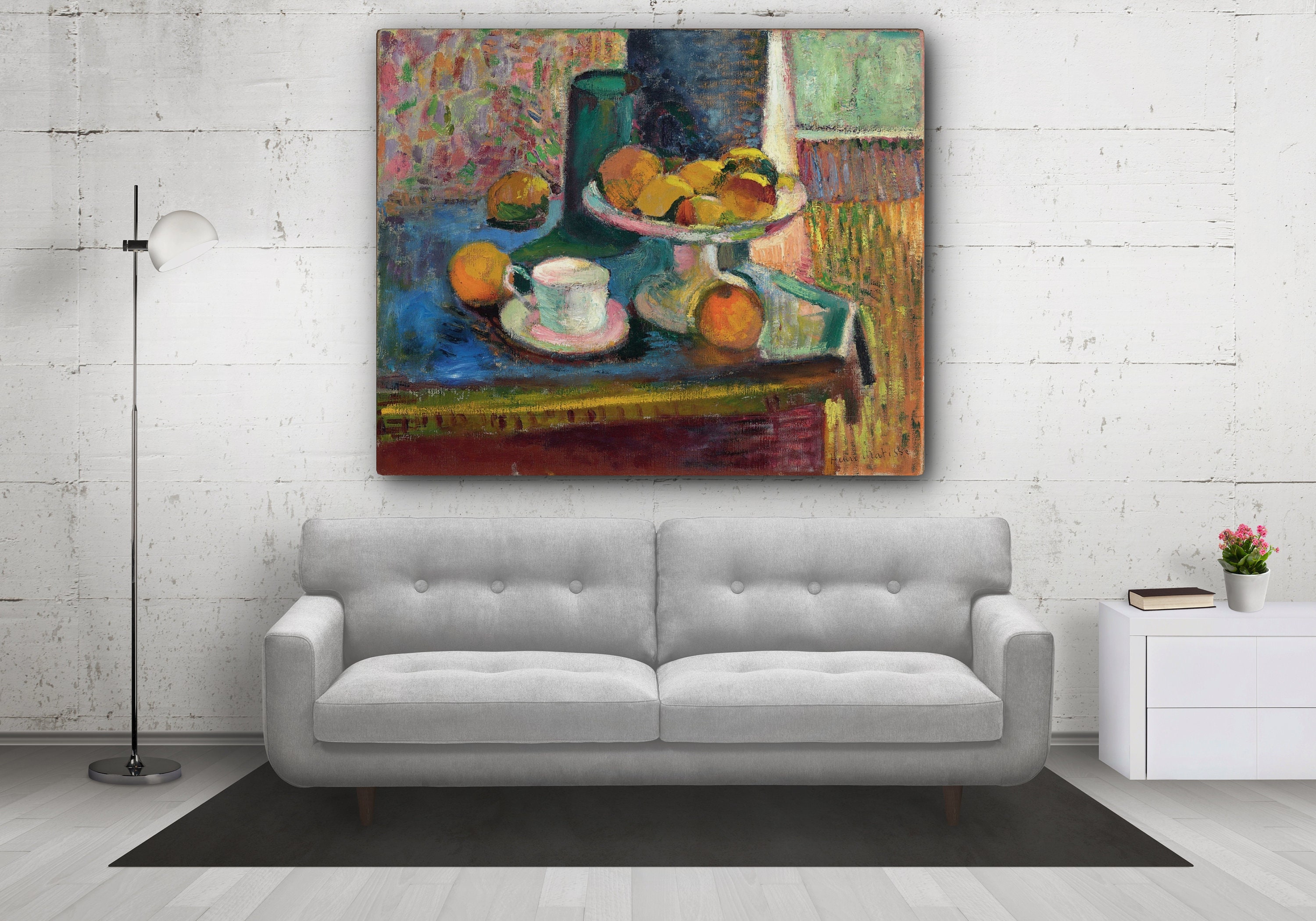 Henri Matisse (still Life Compote, Apples and Oranges, 1899) Canvas ...