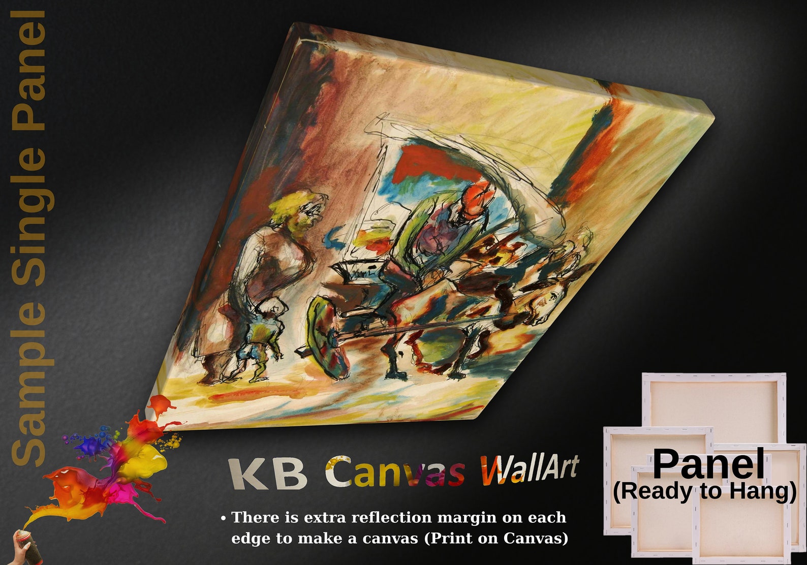 Jackson Pollock (peddler) Canvas Poster, Jackson Pollock Canvas ...