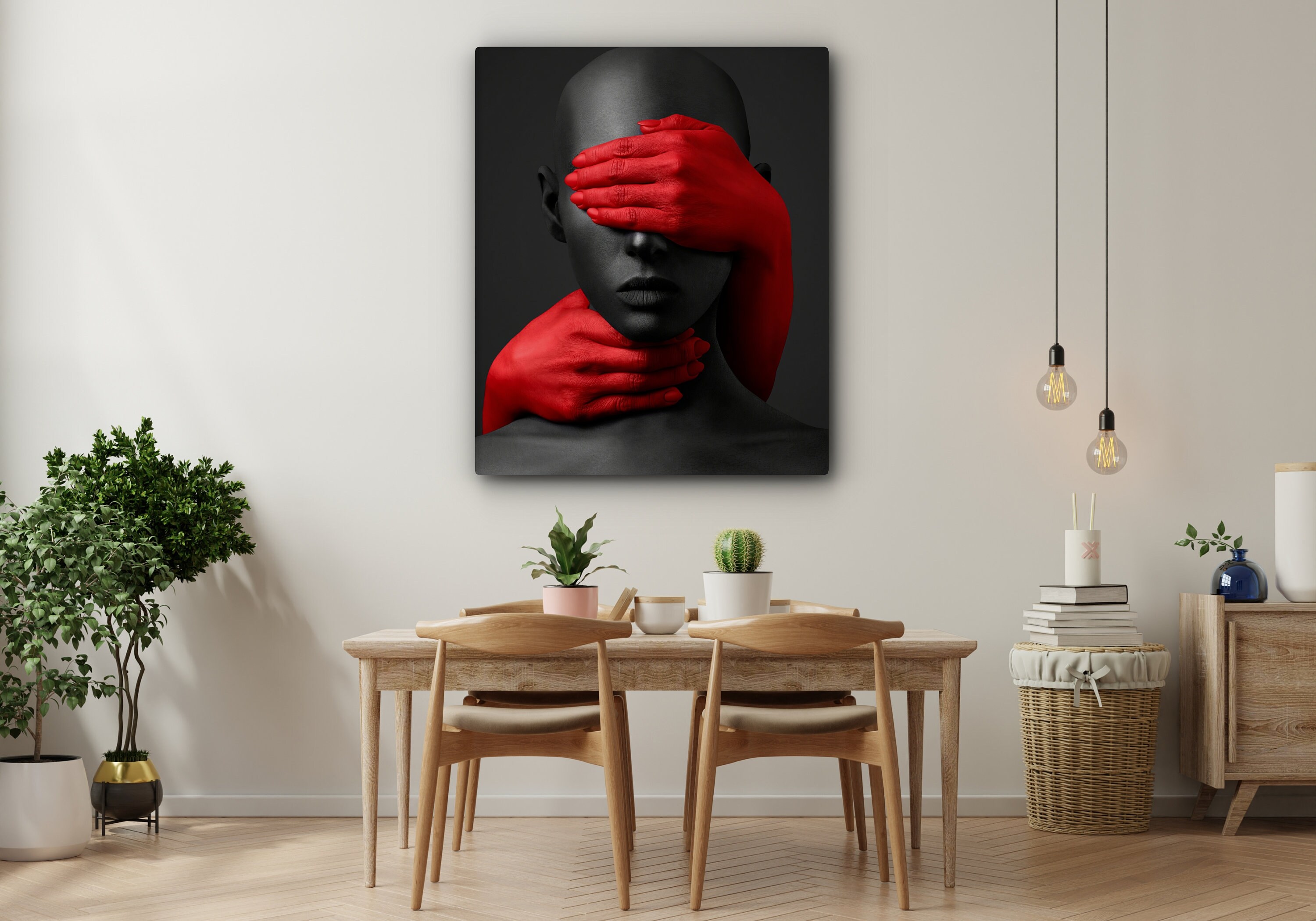 Afroamerican (magic Realism) Canvas Paintings, Afroamerican (freedom ...