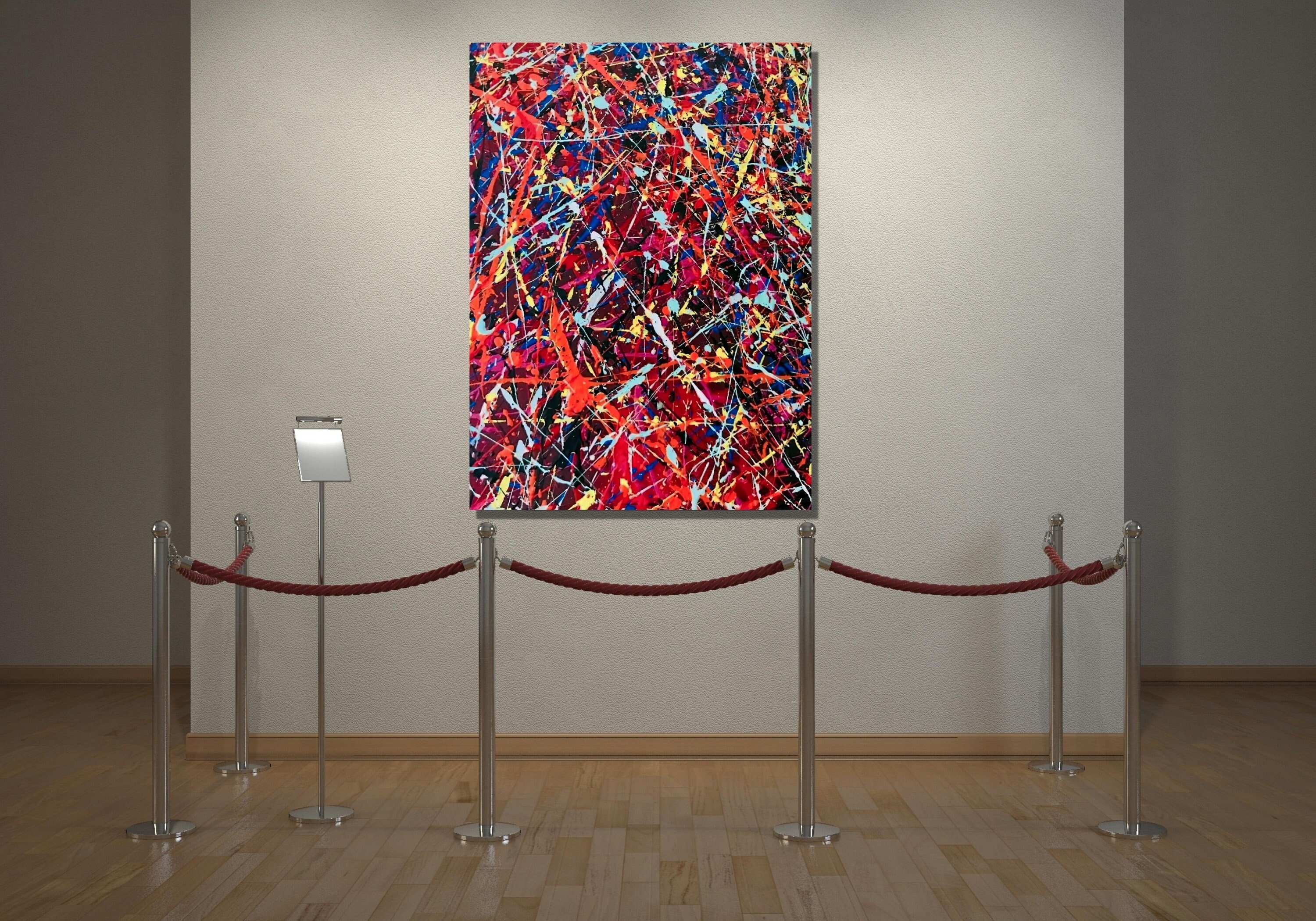 Jackson Pollock Art, Pollock Splatter Print Home Wall Decor, Jackson ...
