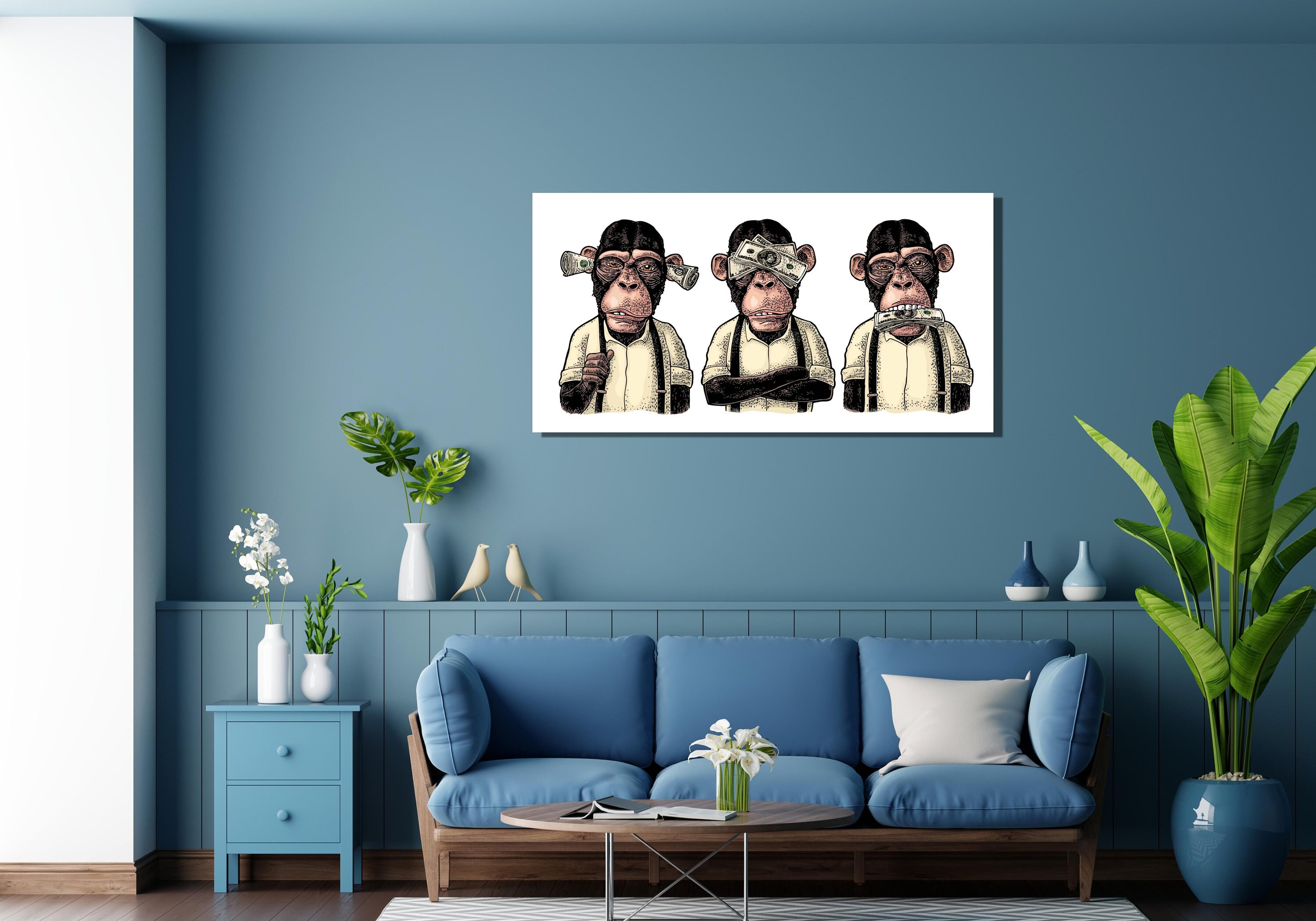 Three Wise Monkeys Not See Not Hear Not Speak, Three Wise Monkeys ...