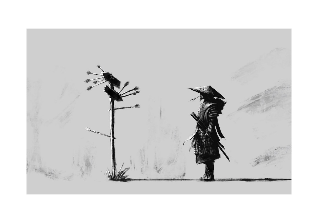 Samurai Perfect Paintings, Samurai Canvas Print, Samurai Gift Poster ...