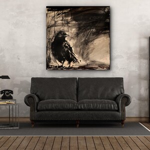 Odin's Crows Canvas Art, Odin's Crows Gift Canvas Print, Odin's Crows ...