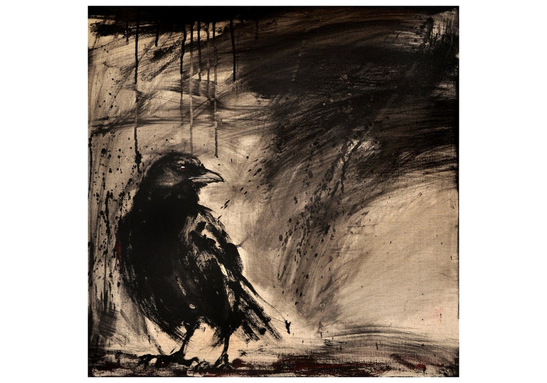 Odin's Crows Canvas Art, Odin's Crows Gift Canvas Print, Odin's Crows ...