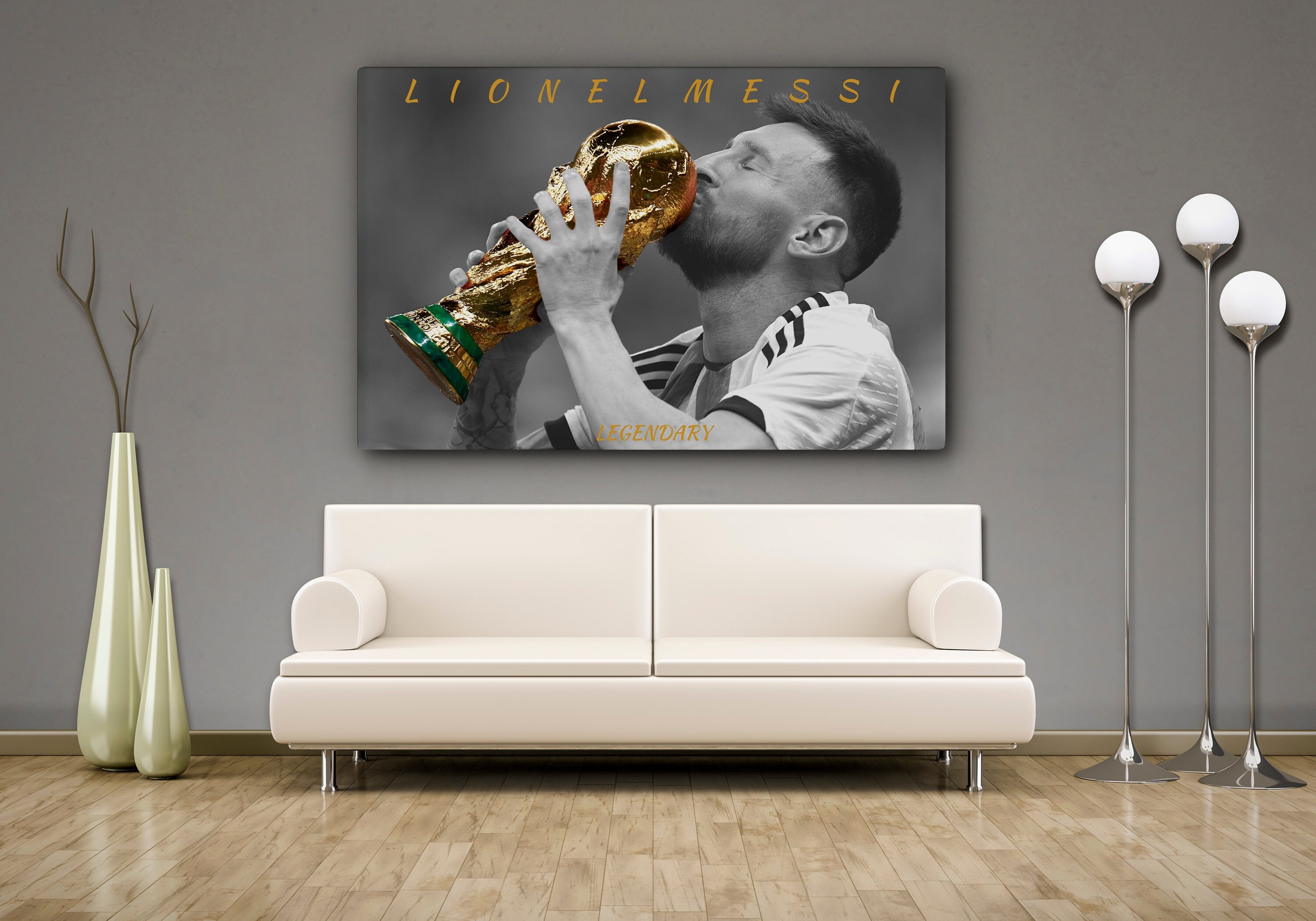 Lionel Messi Canvas Poster, Lionel Messi Canvas Wall Art, Lionel Messi ...