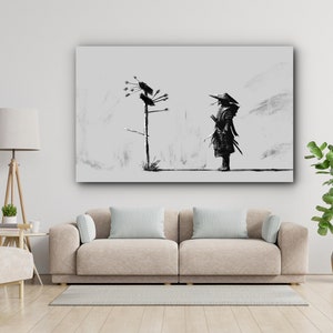 Samurai Perfect Paintings, Samurai Canvas Print, Samurai Gift Poster ...